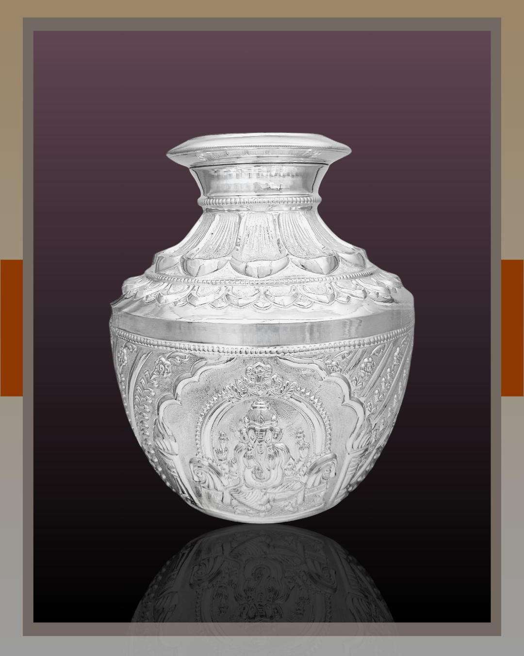 Silver Chombu Kudam For Pooja In India - Silver Palace