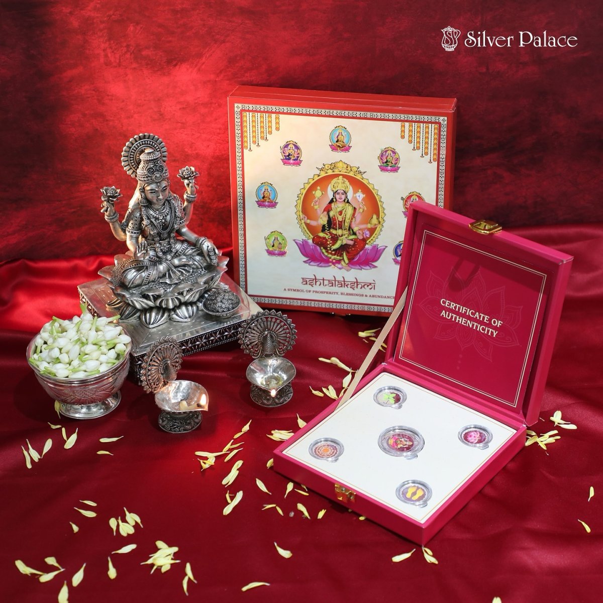 Navratri Kolu Pooja Silver Return Gifts - Silver Palace