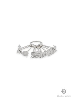 925 Sterling Silver Multi Design Pottu Achu For New Born Babies ...