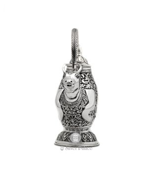 925 Silver Nandhi Abhishekam Kamandalam For Pooja - Silver Palace