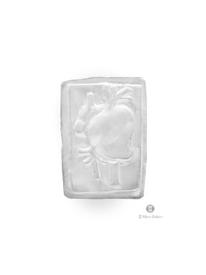 925 Silver Human Heart Silver Sheet For Temple Rituals Shri Collection ...