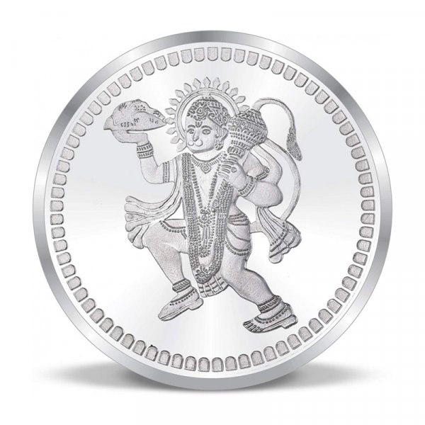 Silver Durga Mata Precious Coin 20 Gm - Silver Palace