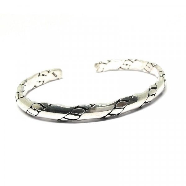 Mens Silver Kada - Silver Palace