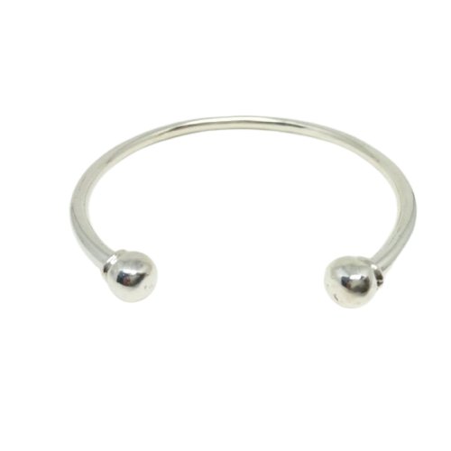 Pure Silver Murugan Vel Cuff For Men In Anntic Finish - Silver Palace