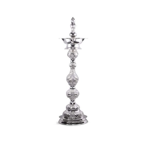 925 PURE SILVER KAMAKSHI DEEPAM/LAMP