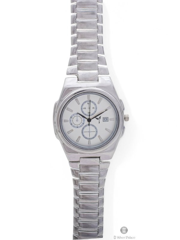 Pure Silver Mens And Womens Unisex Watches - Silver Palace