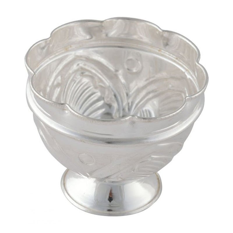 92.5 Silver Sandhana Kinnam Bowl – Traditional & Elegant For Rituals ...