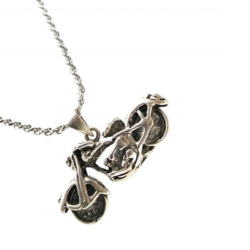 Silver Bike Chain For Men - Silver Palace