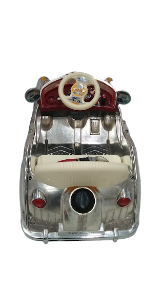 92.5 Silver Antique Car For Kids - Silver Palace
