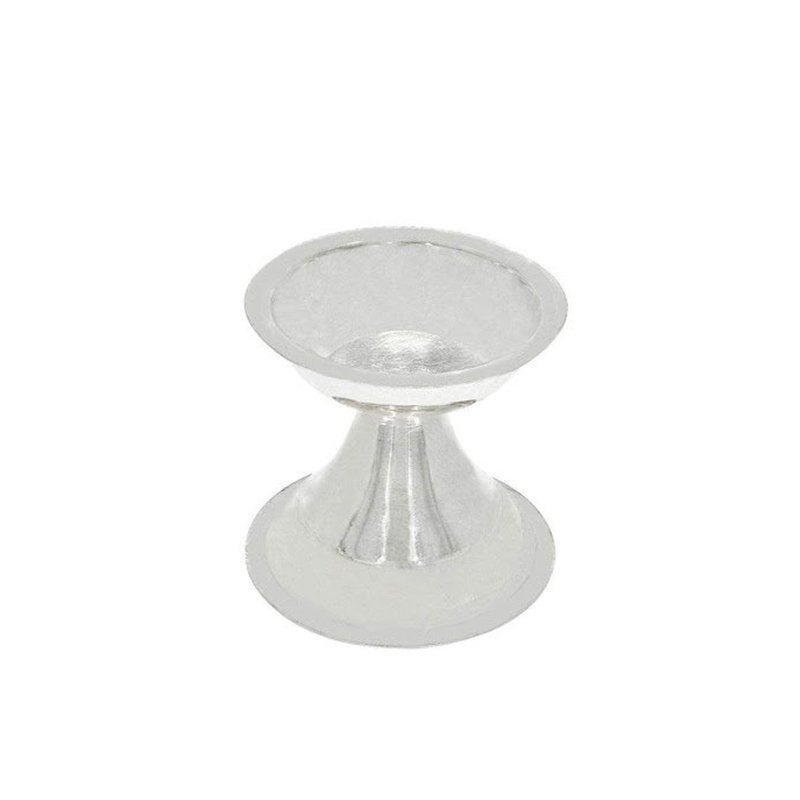 Pure Silver Deepam Lamp For Pooja - Silver Palace