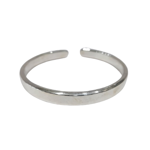925 Oxidised Silver Bhava Collection Badaga Cuff For Men - Silver Palace