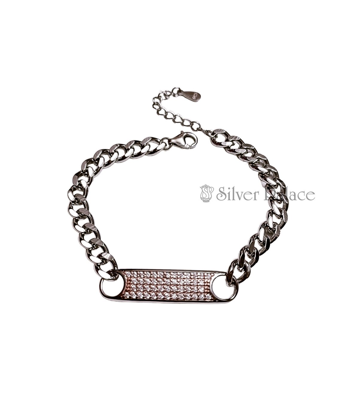 92.5 Silver Latest Designer Bracelet For Girls - Silver Palace