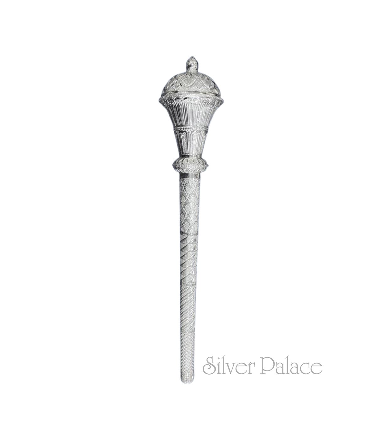 Pure Silver Sengole A Token Of Honour Used At The Court - Silver Palace