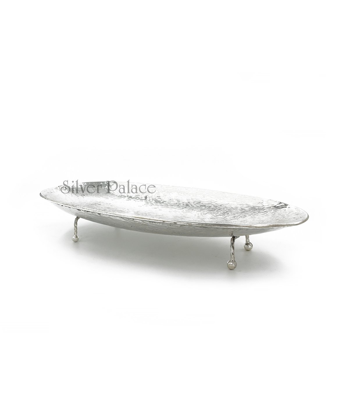 92.5 Pure Silver Fruit Platter – Elegant Silver Platter For Serving ...