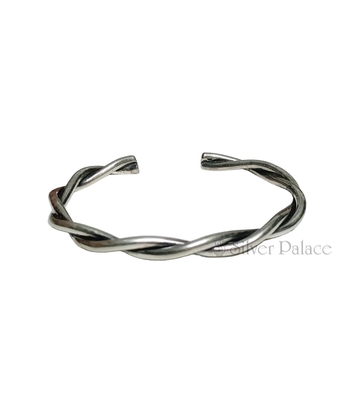 925 Pure Sterling Silver Bhava Collection Cuff For Unisex - Silver Palace