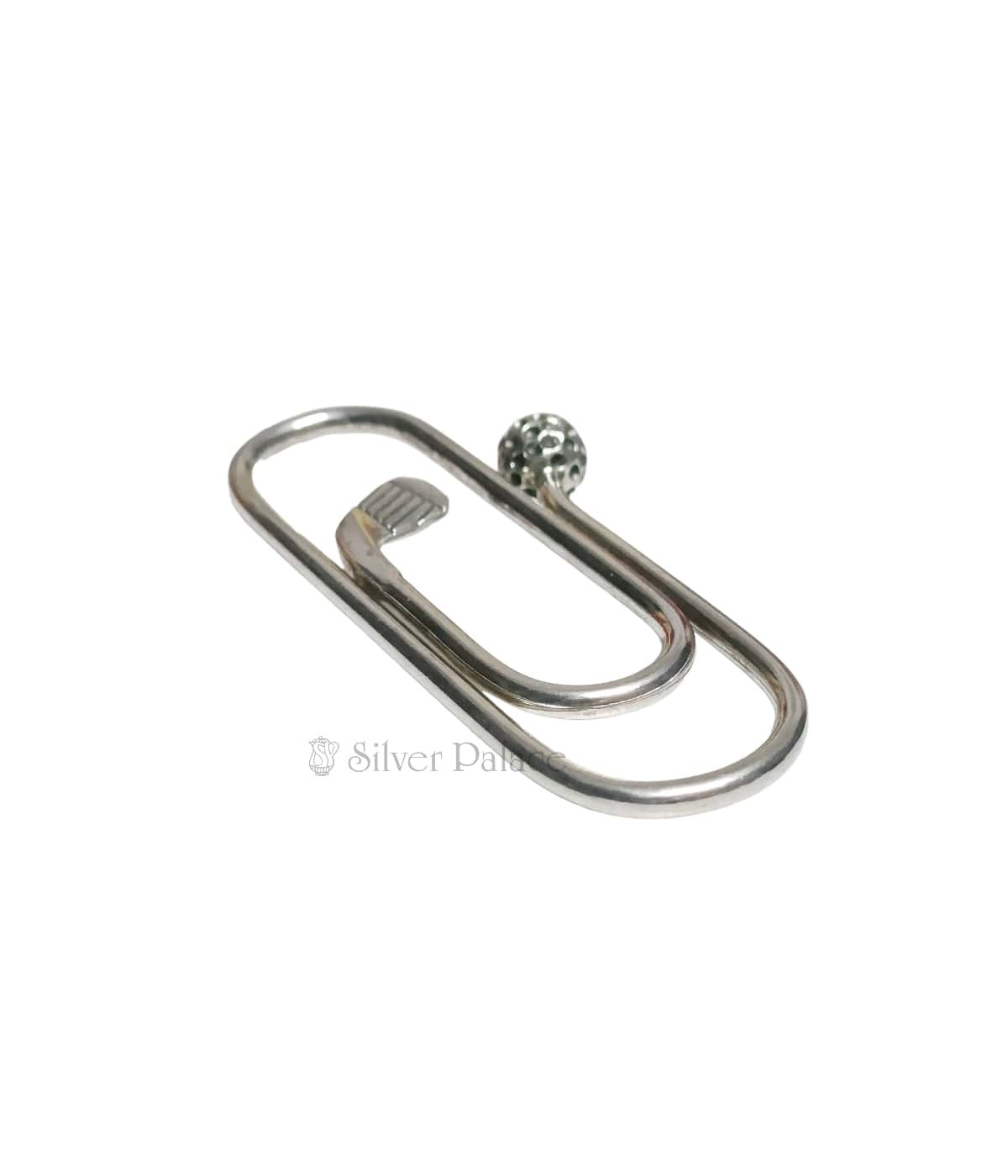 Sterling Silver Golf Design Paper Clips Perfect Gift For Golfer ...