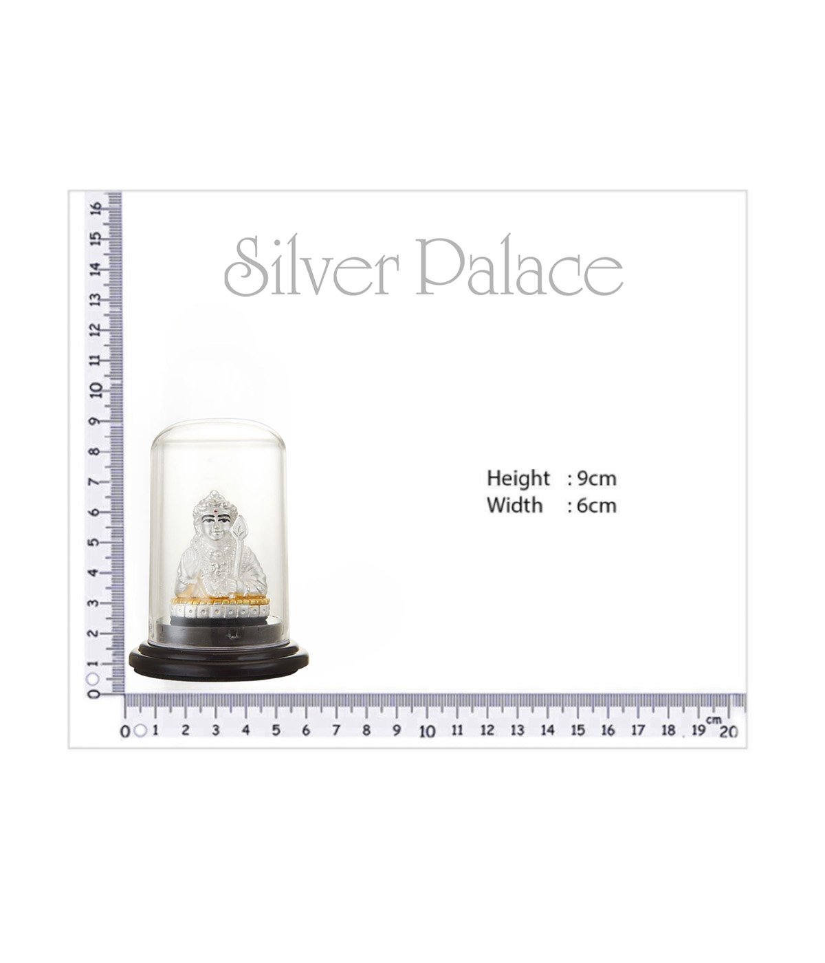 Lord Murugan Silver Idol – Divine Statue For Pooja And Home Decor ...
