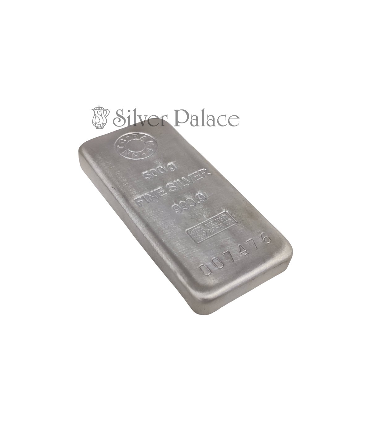 500g Fine Silver Bar - Silver Palace