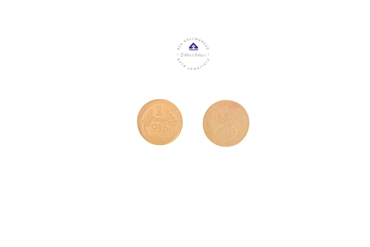 King George Head 1gms Gold Coin - Silver Palace