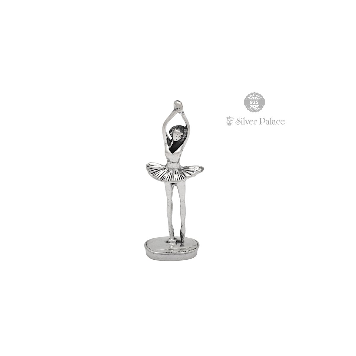 92.5 Sterling Silver Dancing Girl For Showpiece & Gifts Avida ...