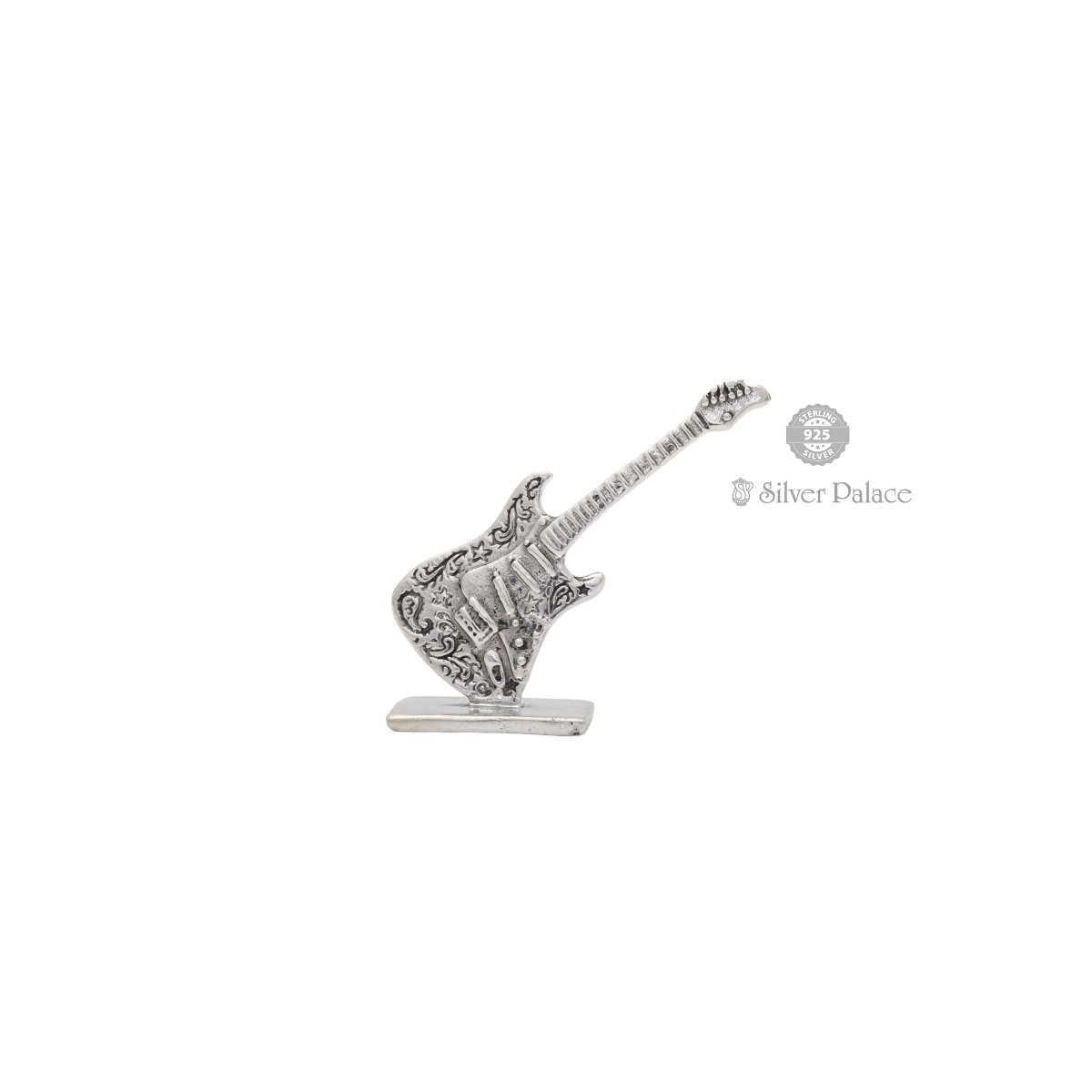 92.5 Sterling Silver Guitar For Showpiece & Gift Avida Collection ...