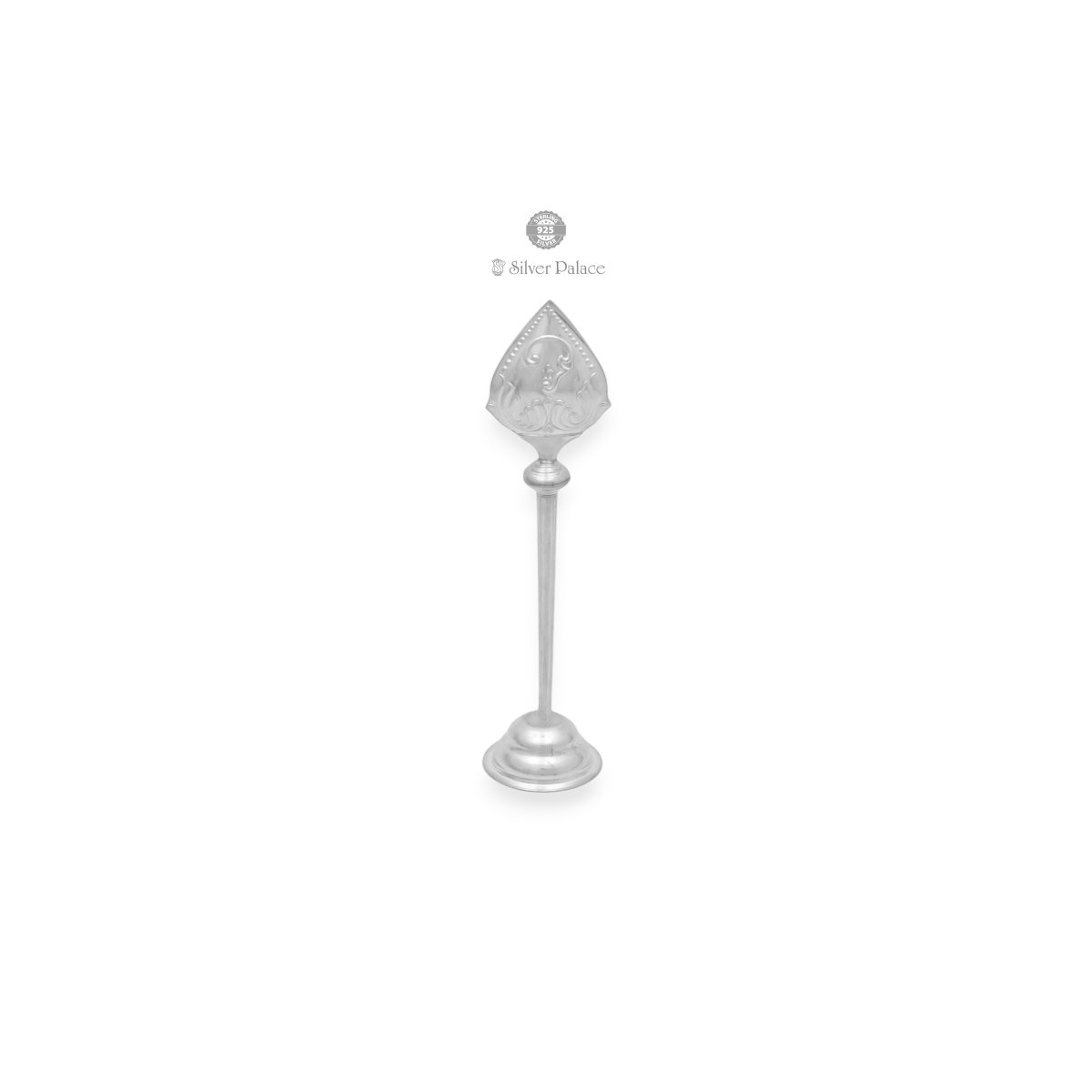 92.5 Sterling Silver Lord Murugan Vel For Pooja Purpose - Silver Palace