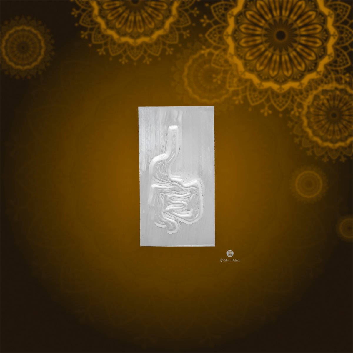 925 Silver Human Intestines Silver Sheet For Ritual Use Shri Collection ...