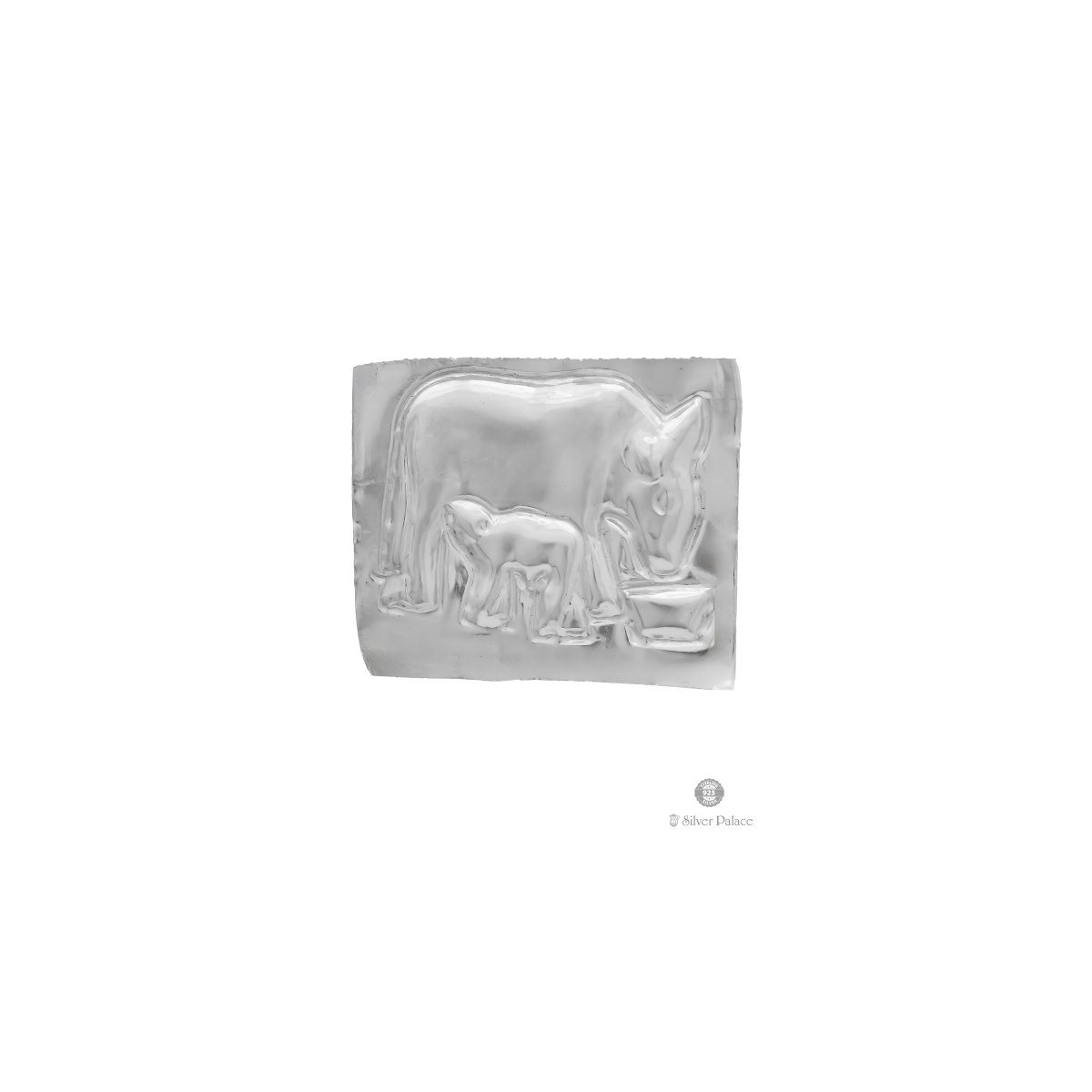 925 Silver Gomatha Silver Sheet For Divine Use Shri Collection - Silver ...
