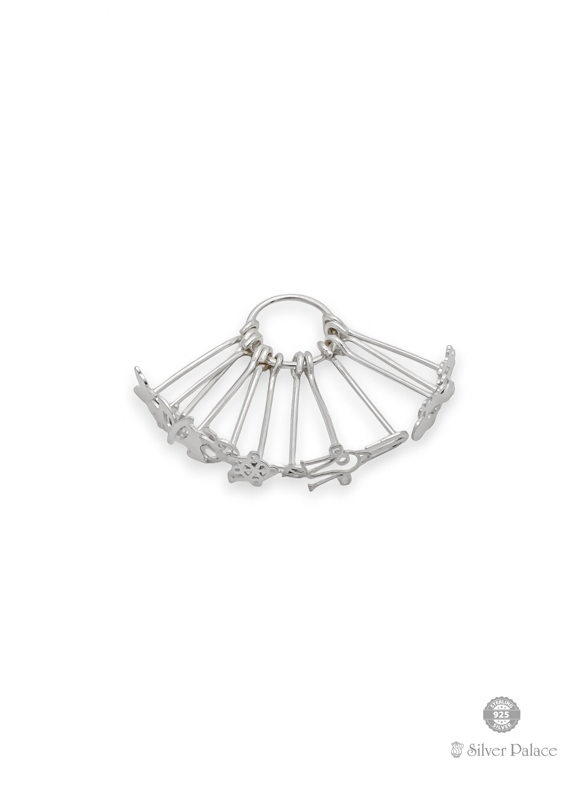 925 Sterling Silver Multi Design Pottu Achu For New Born Babies ...