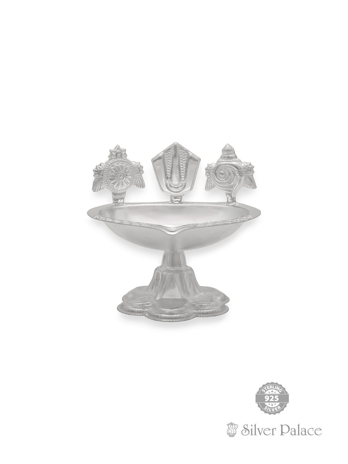 925 Sterling Silver Sangu, Sakkaram, Namam, Lamp For This Purattasi ...