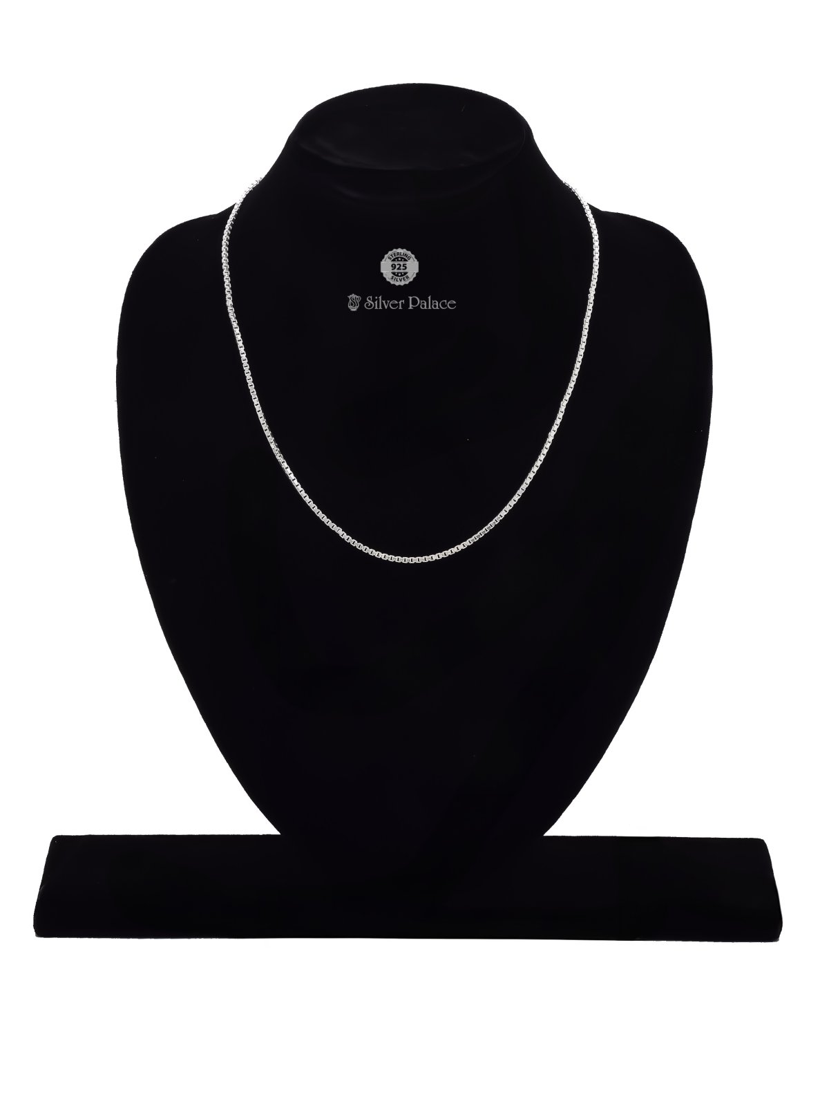 925 Sterling Silver Box Hanging Chain For Mens For Aara Collection ...