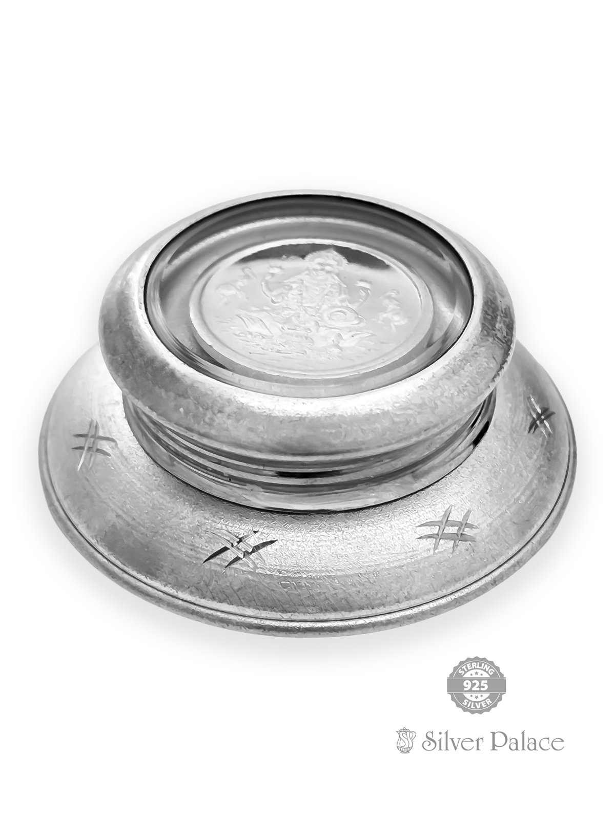 925 Sterling Silver Coin Display Box For Gifting - Silver Palace