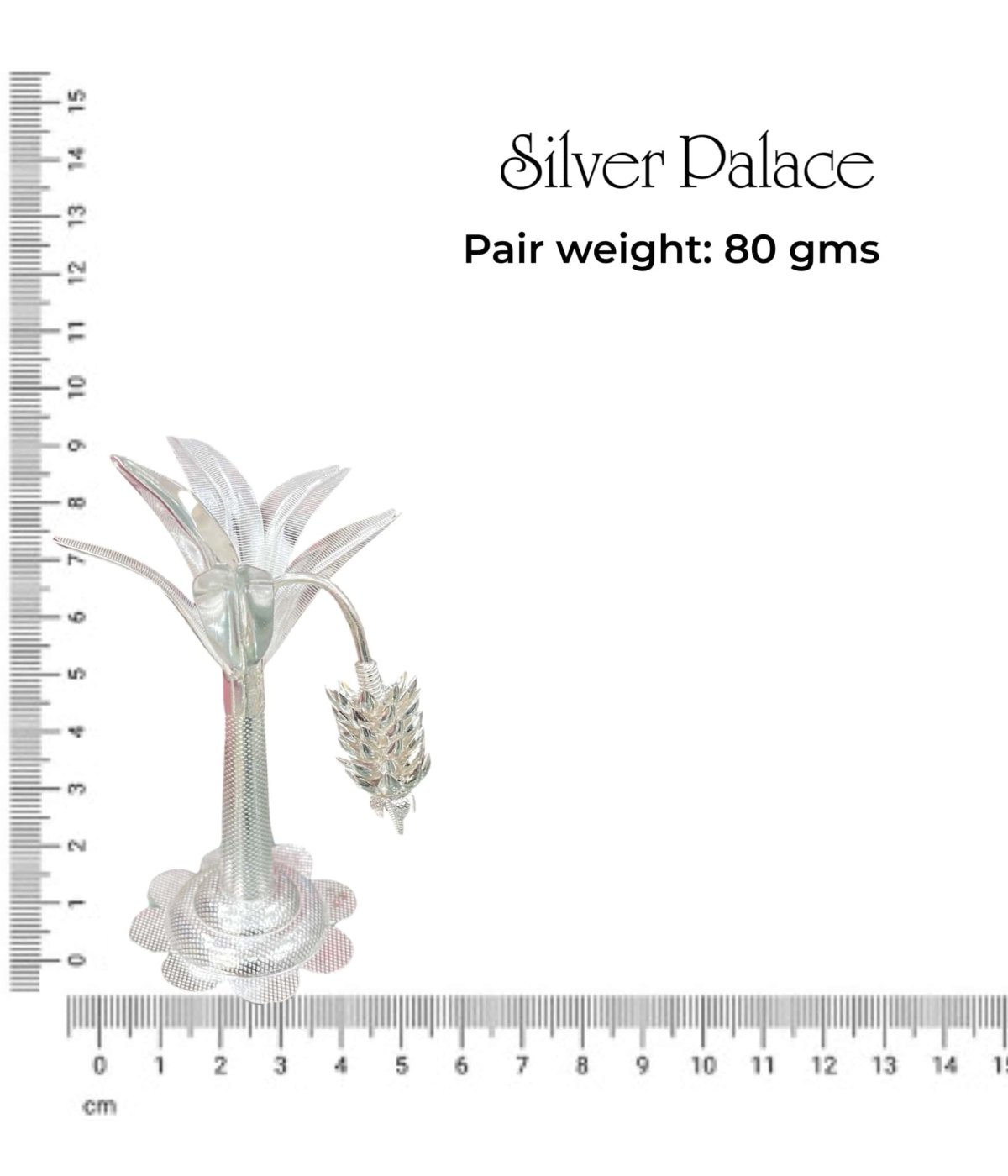 925 Pure Silver Banana Tree For All Auspicious Poojas - Silver Palace