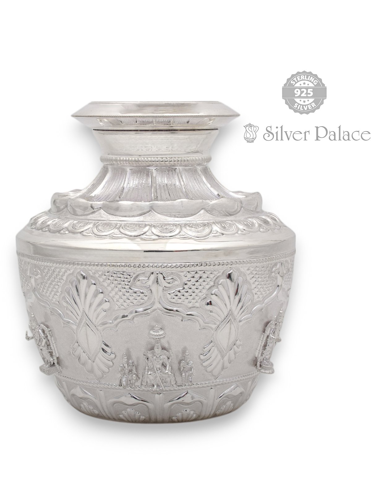 Silver Chombu Kudam For Pooja In India - Silver Palace