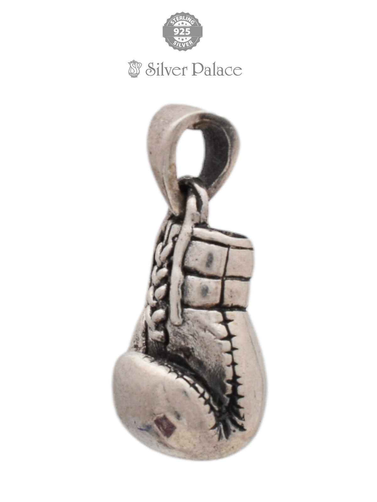 925 Sterling Silver Boxing Gloves Design Pendant Boxing Lovers Unisex ...