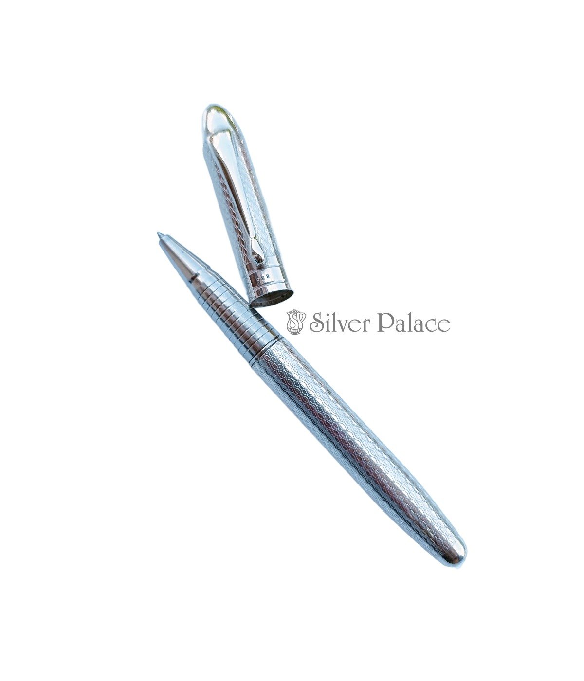 Pure Silver Fountain Pen Best For Corporate Gifts - Silver Palace