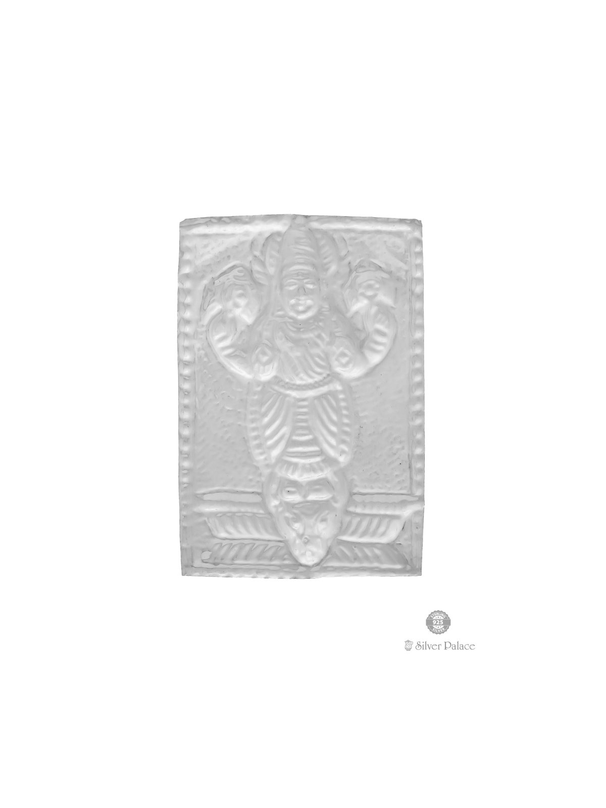 925 Silver Balaji Silver Sheet For Temple Rituals Shri Collection ...