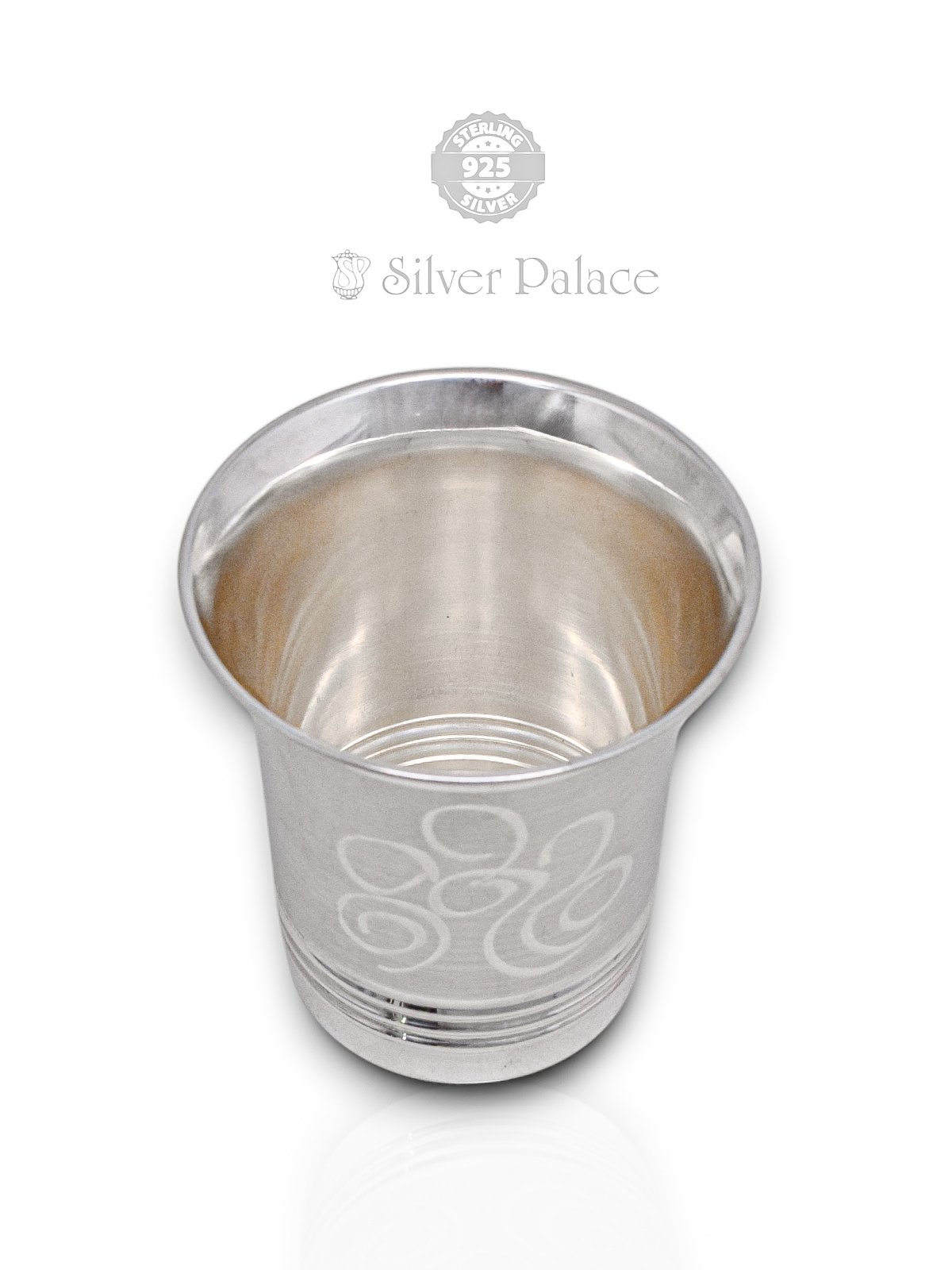 92.5 Pure Silver Glass - Elegant Curved Design For Luxury & Health ...