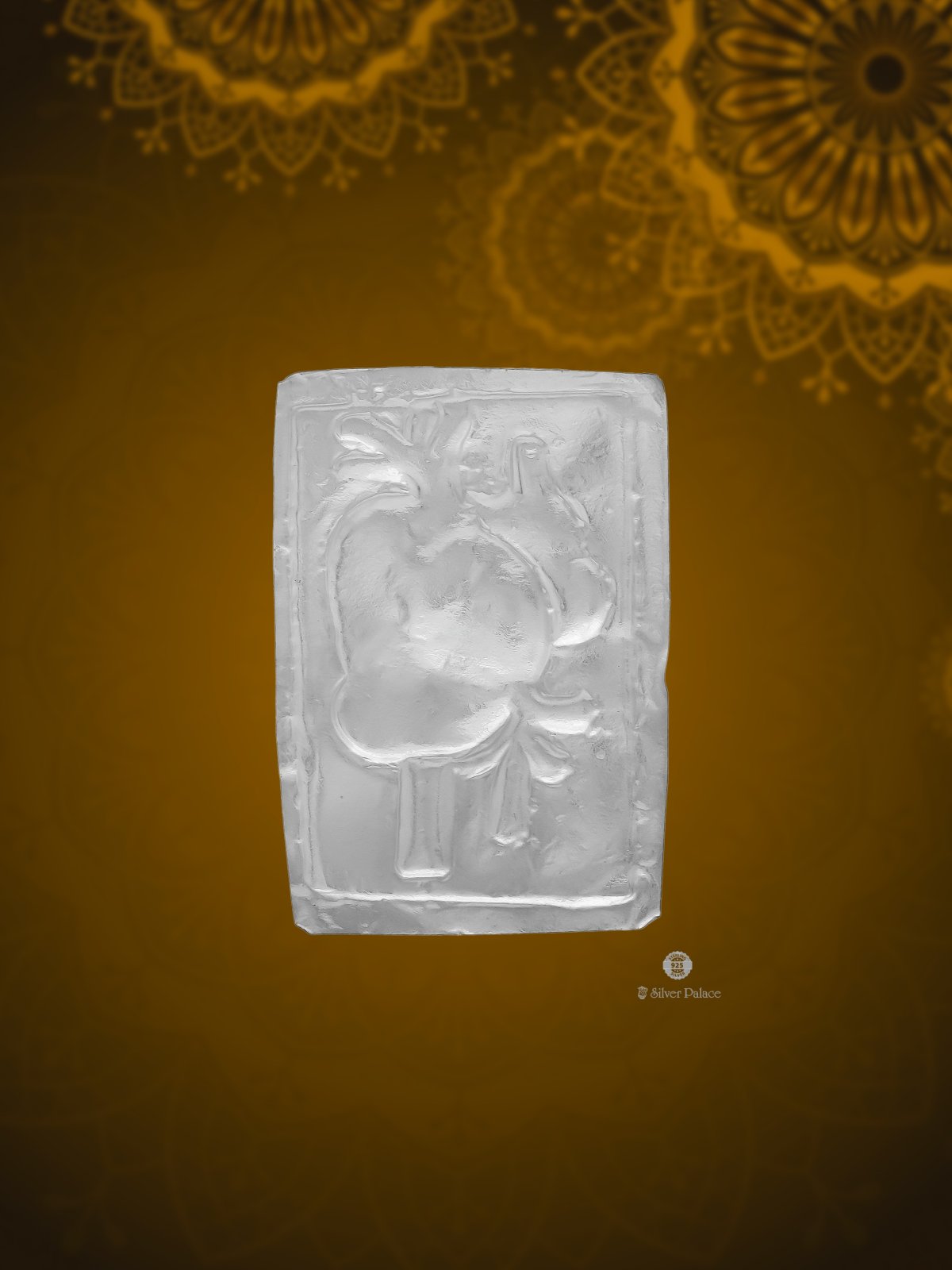 925 Silver Human Heart Silver Sheet For Temple Rituals Shri Collection ...