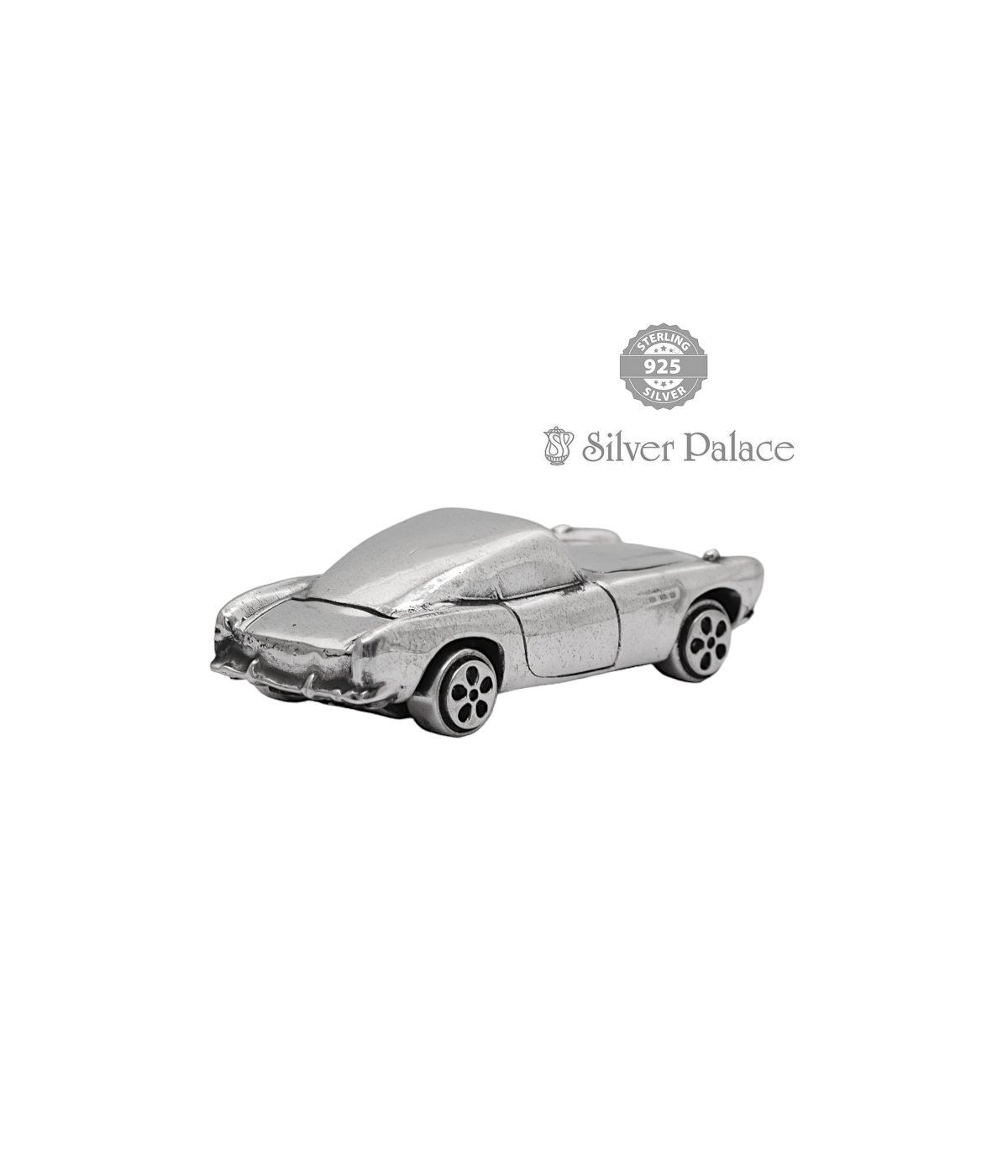 92.5 Sterling Silver Car For Gift & Showpiece Avida Collection - Silver ...