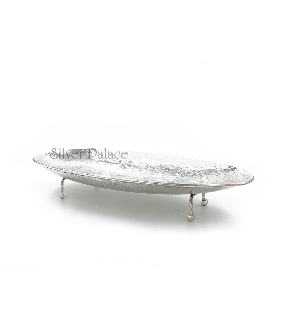 92.5 Pure Silver Fruit Platter – Elegant Silver Platter For Serving ...