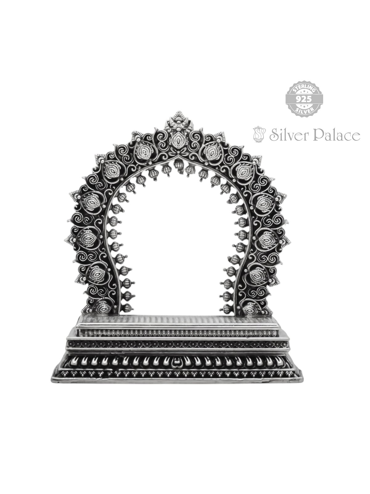 925 Silver Peetam Symbol Of Purity And Divine Grace For Your Pooja ...