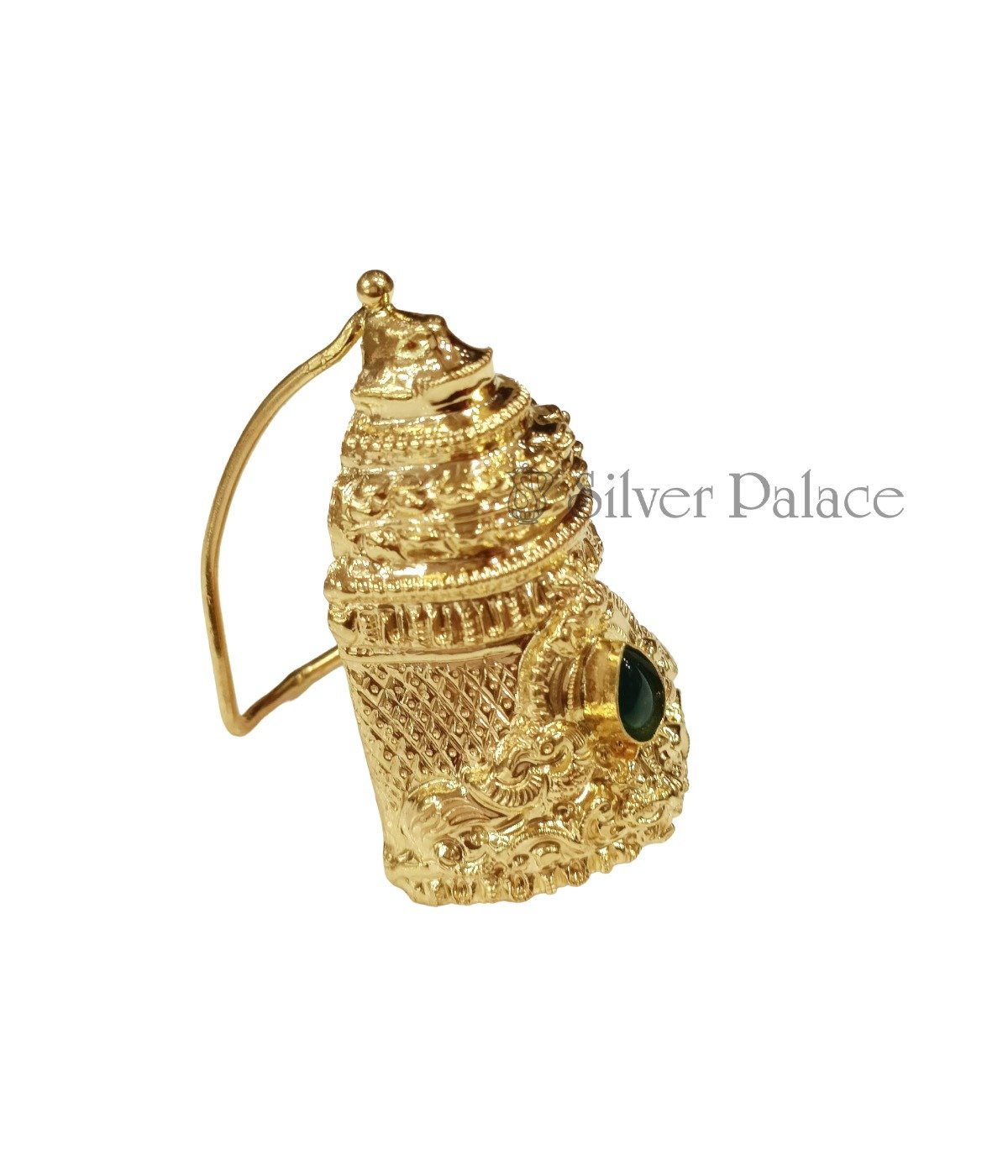 Gold Plated Asthothram Lotus Flowers For Pooja - Silver Palace