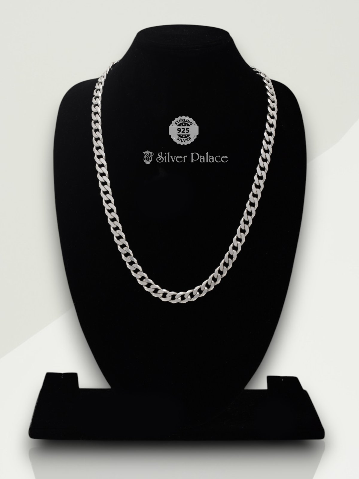 925 Sterling Silver Link Chain For Men - Silver Palace