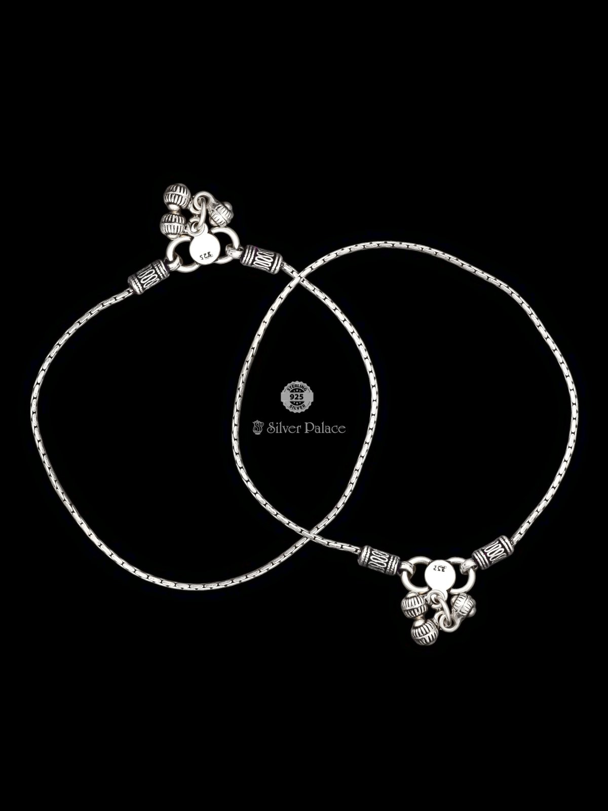 Bridal Anklet Collection - Silver Palace