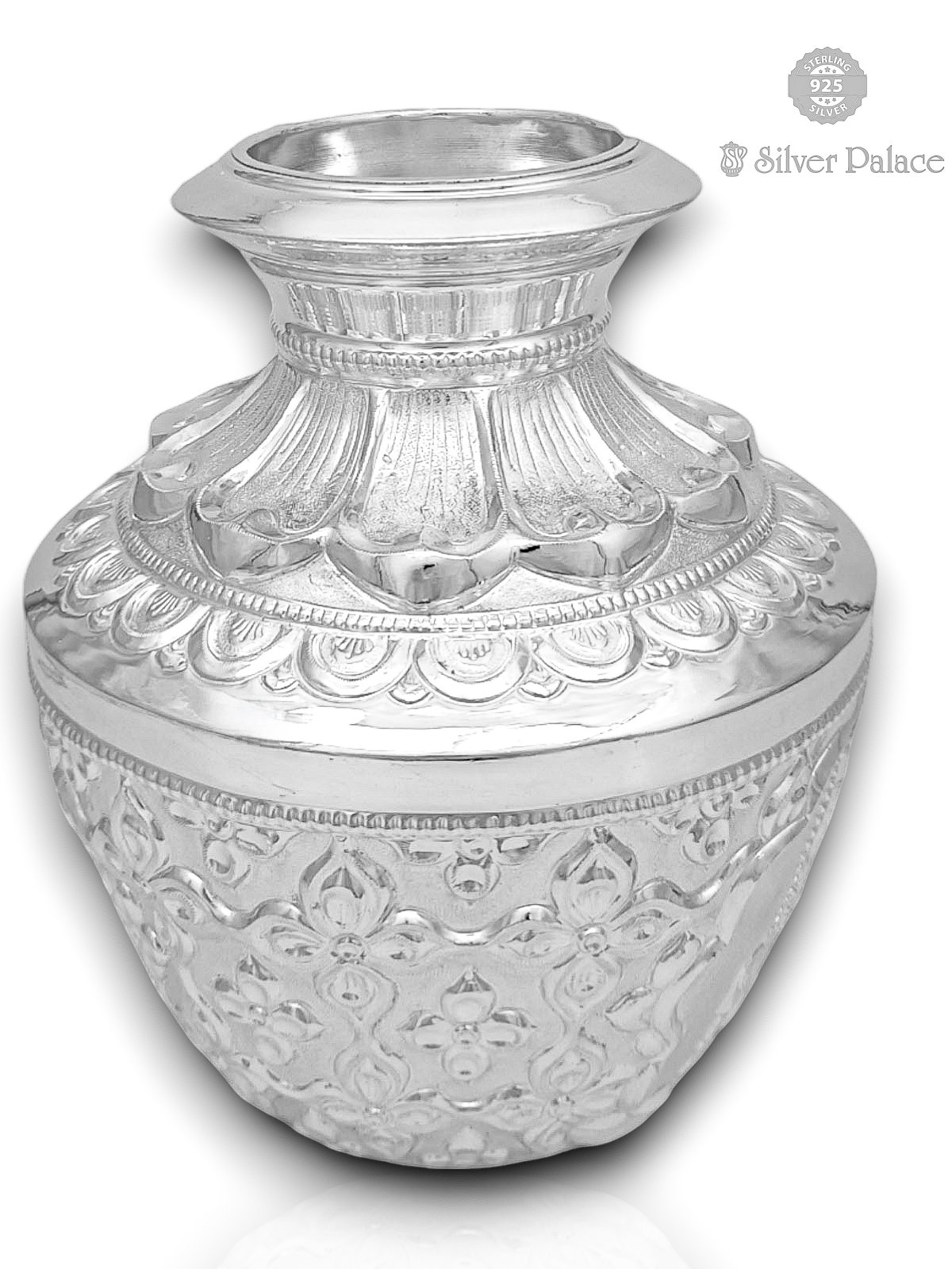 Silver Chombu Kudam For Pooja In India - Silver Palace