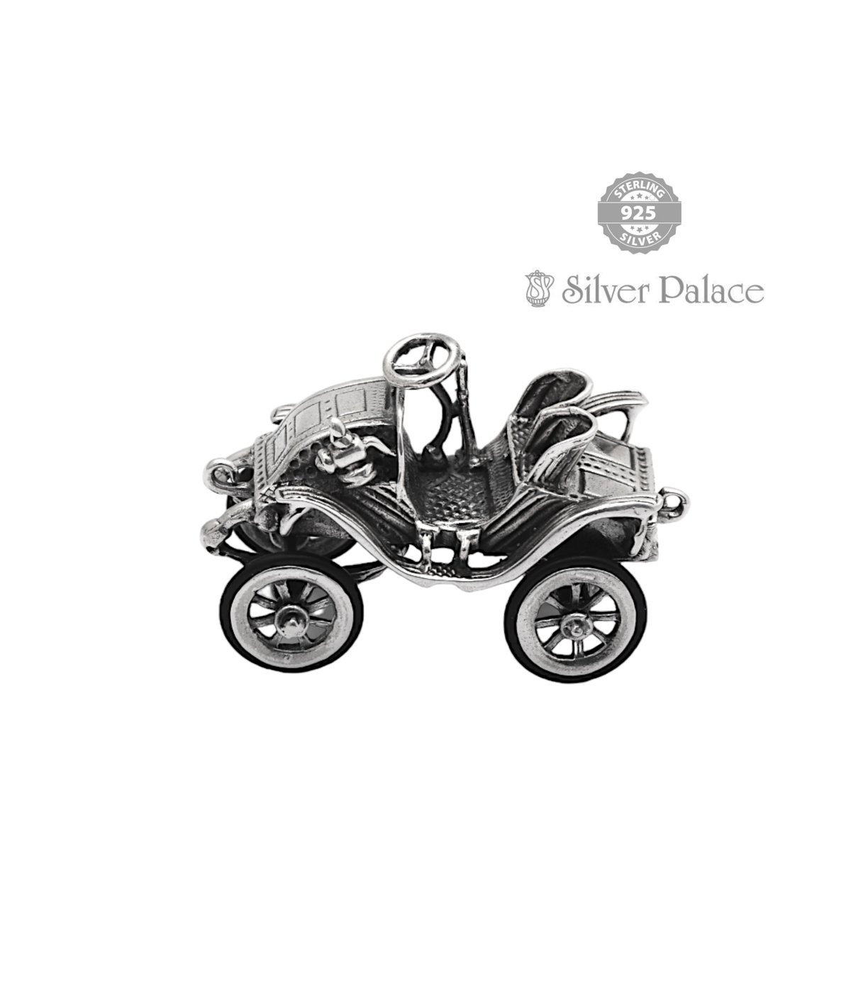 92.5 Sterling Silver Car For Gift & Showpiece Avida Collection - Silver ...