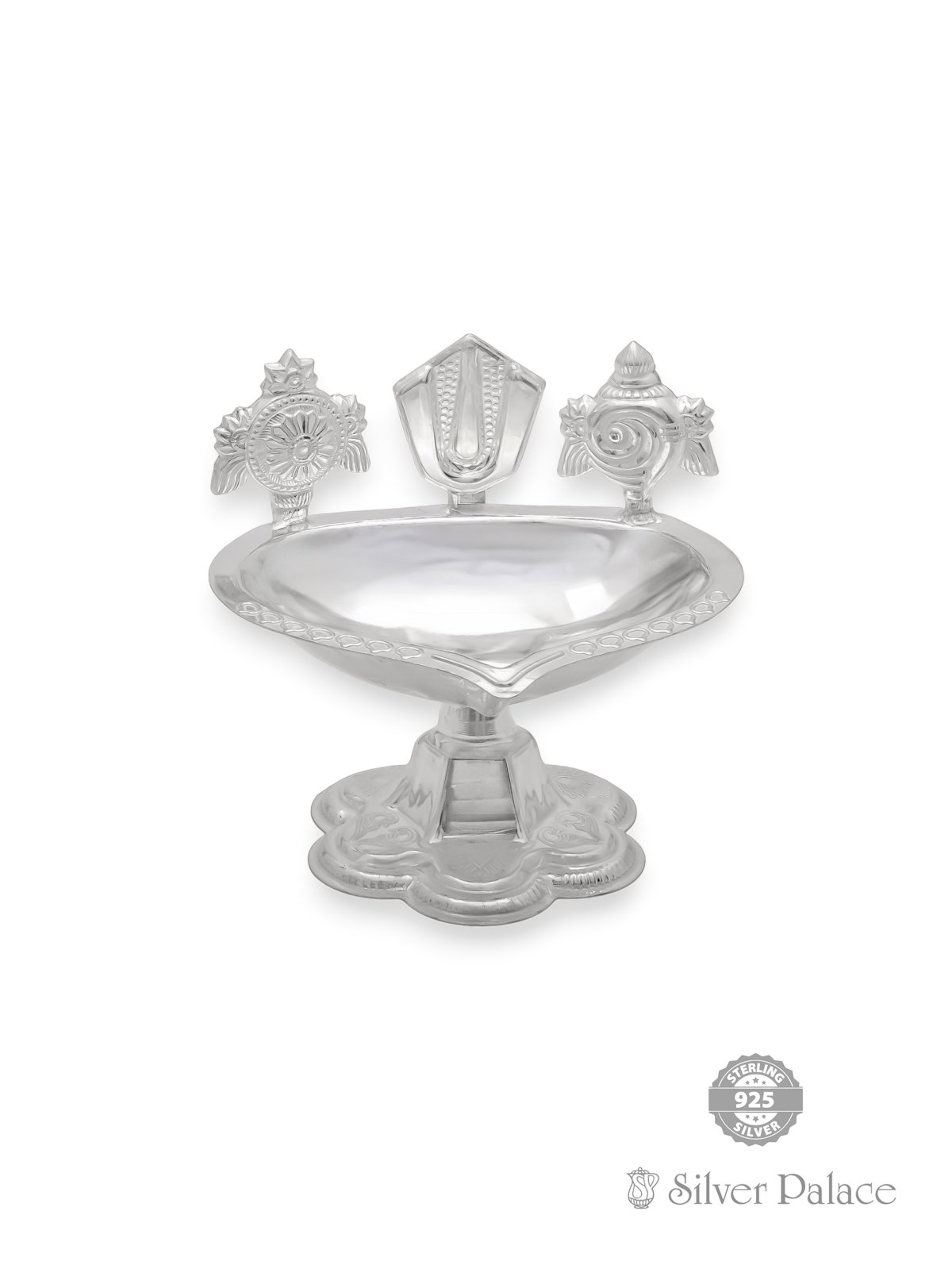 925 Sterling Silver Sangu, Sakkaram, Namam, Lamp For This Purattasi ...