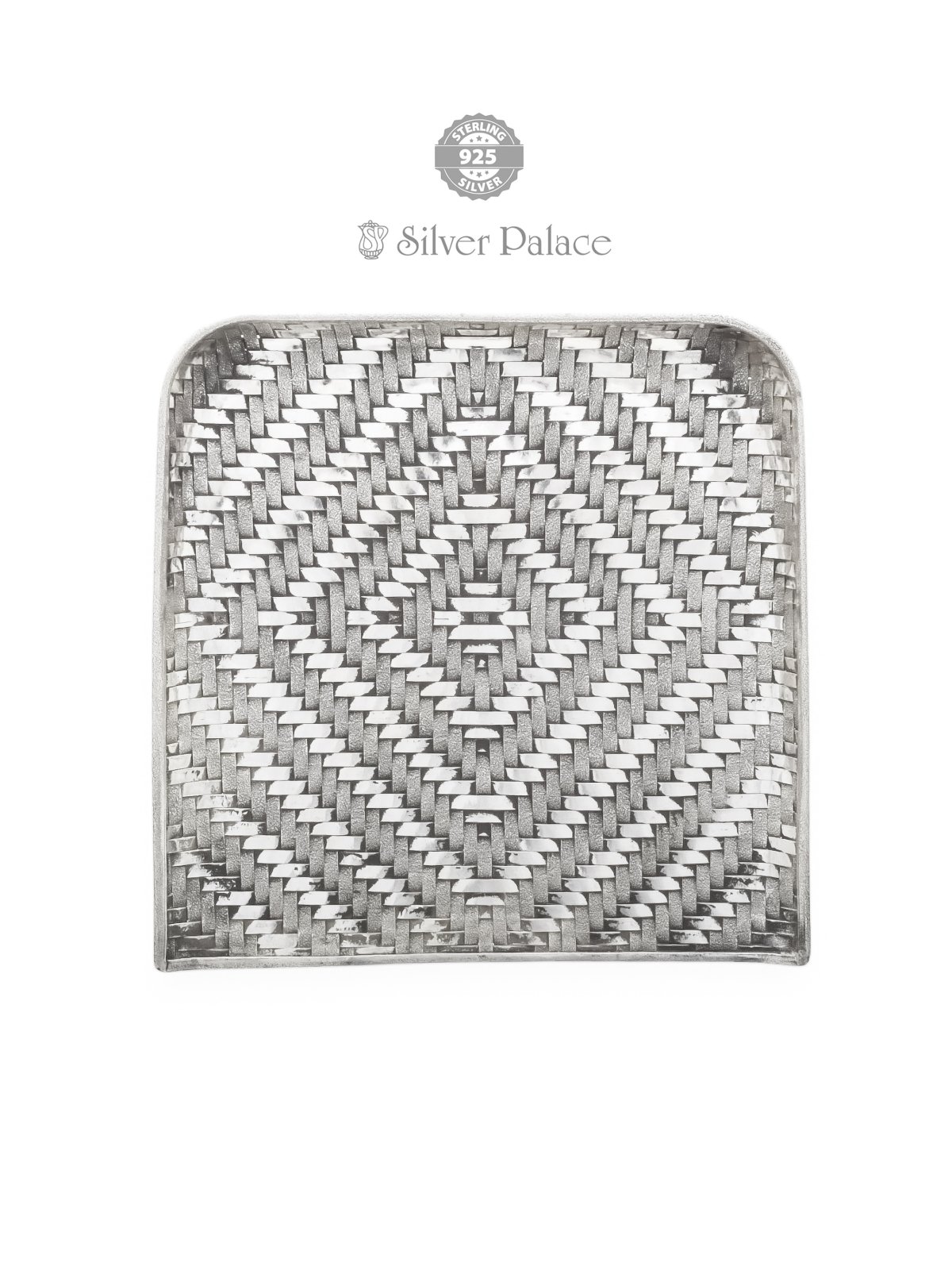 925 Oxidized Pure Silver Moram For Pooja Use - Silver Palace