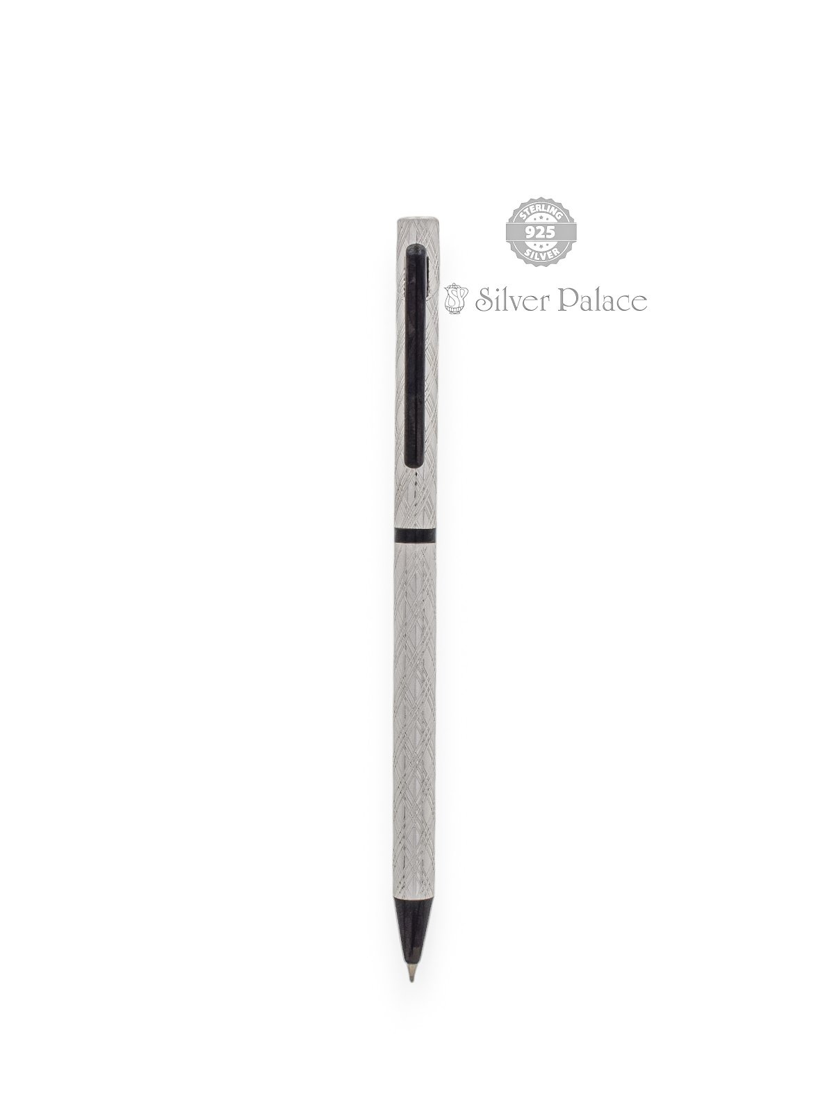 92.5 Pure Silver Ballpoint Pen For Best Corporate Gift - Silver Palace
